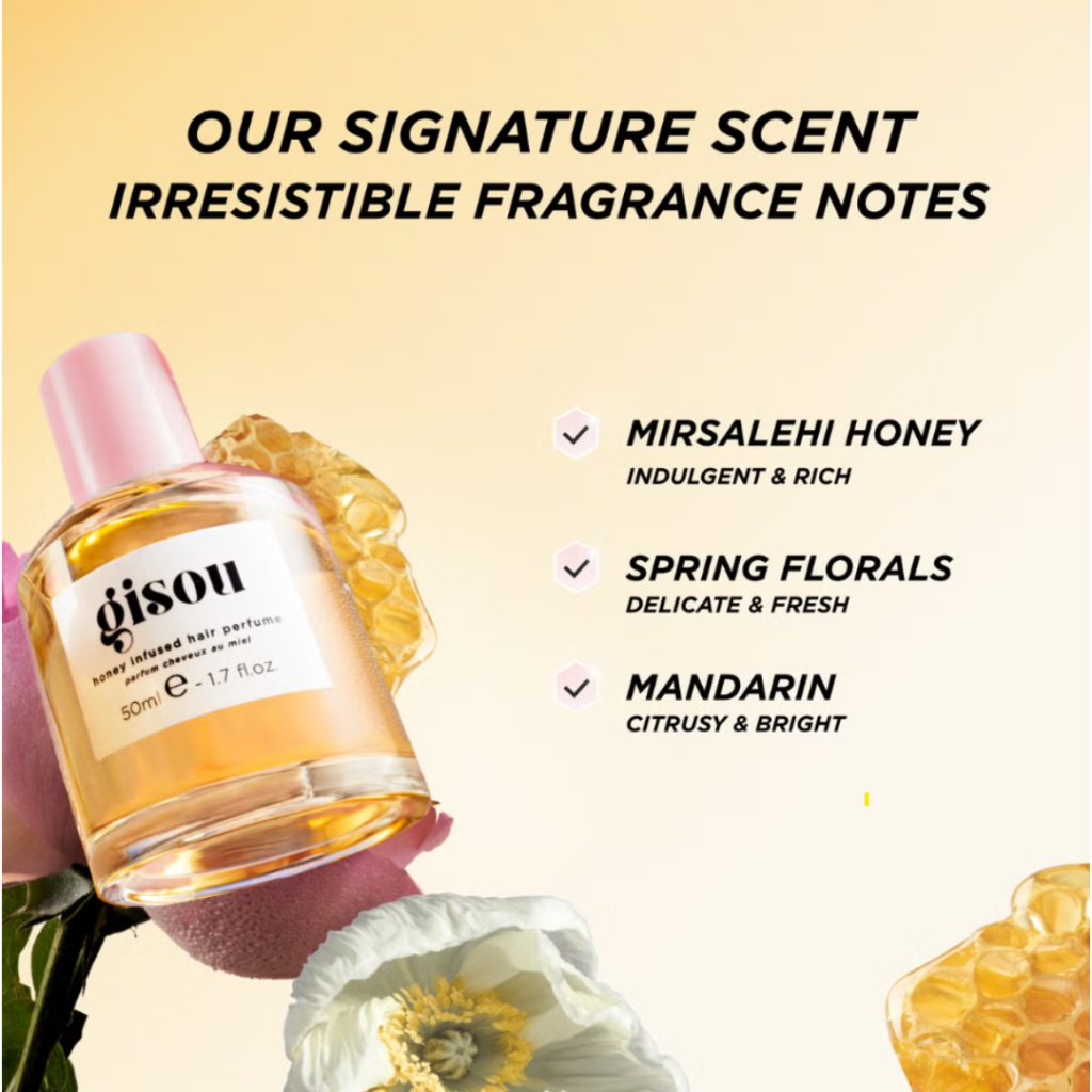 Gisou Honey Infused Hair Perfume - Wildflower Honey
